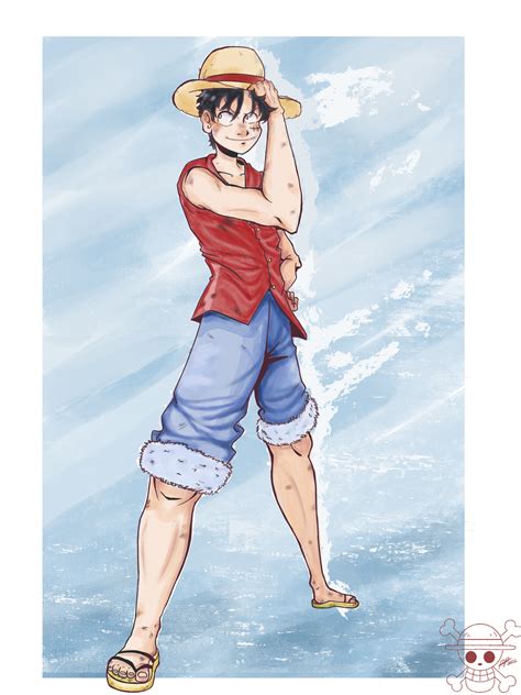 One Piece Luffy Pose