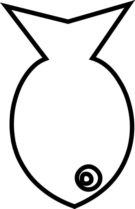 Fish Template 1 Rainbow Fish Template Rainbow Fish Crafts Ocean