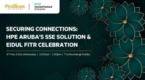 Aceteam Networks On Linkedin Join Us For A Special Event Where Hpe