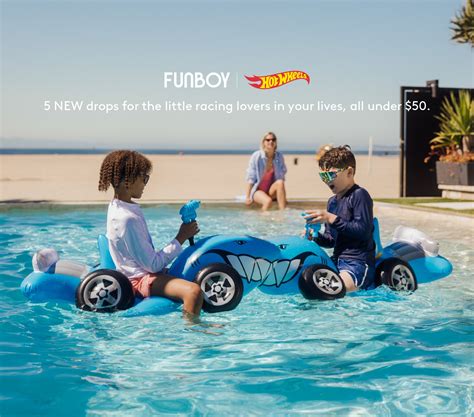 Funboy X Hot Wheels™ Pool Floats And Inflatables Funboy