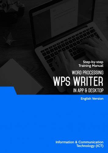 Word Processing Wps Writer In Apps And Desktop Amc College