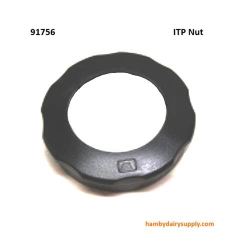 Top Nut For Kleen Flo Copy Sensor For Itp Style Automatic Takeoff For Cows Hamby Dairy Supply
