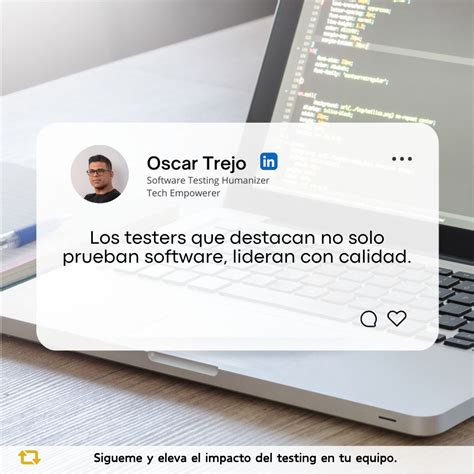 Qa Testing Calidad Innovación Transformacióndigital Pruebasdesoftware Oscar Trejo
