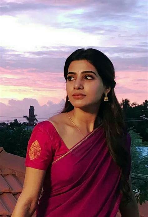 15 Best Photos Of Samantha In A Saree Artofit