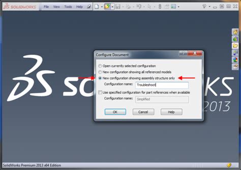 Selecting Configuration When Opening Video