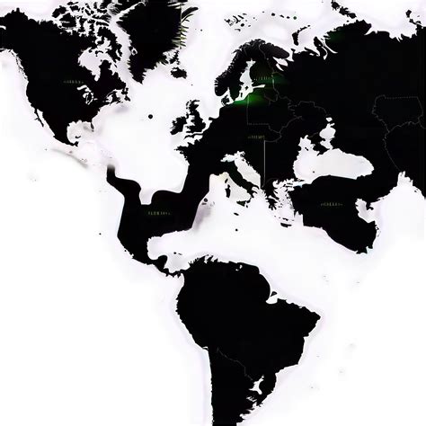 Download Global Map Outline Vector Png 96