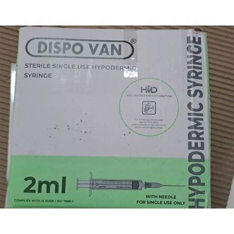 2 Ml Dispovan Syringe At 180 Piece Disposable Syringes In Lucknow