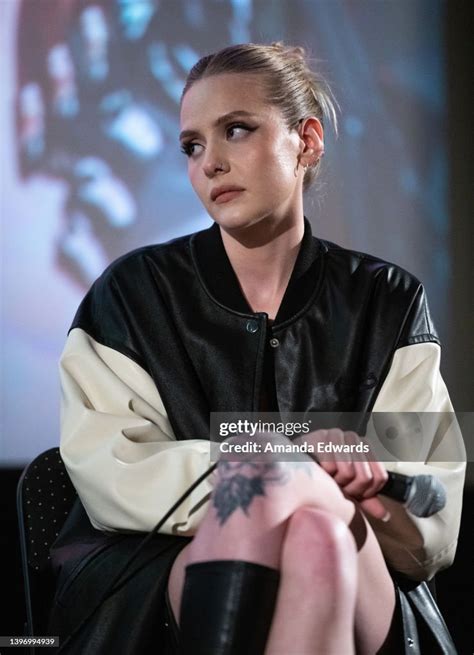 Actress Sofia Kappel Attends The Landmarks Nuart Theatres Special