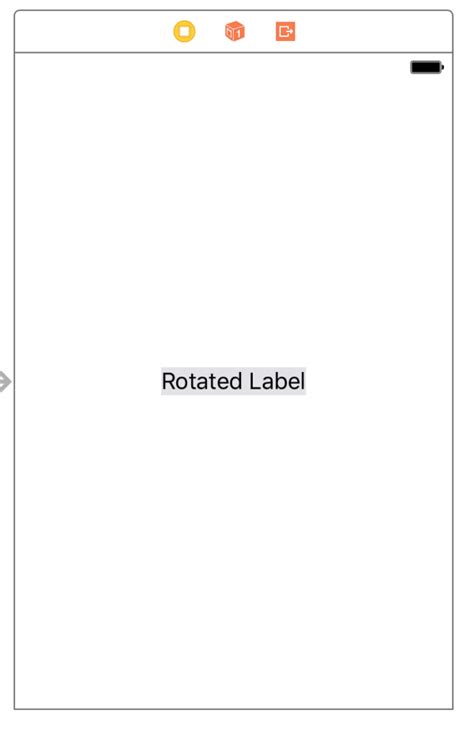 Extending Uilabel In Swift With Edge Insets And Rotation