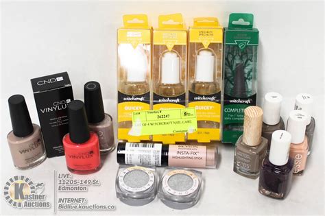 Lot Of Assorted Nail Polish Nail Products