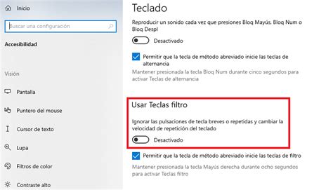 What Are Filter Keys How Can I Enable Or Disable Filter Keys Itigic
