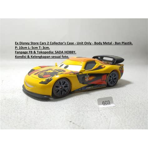 Jual Diecast 143 Disney Pixar Cars 2 Miguel Camino World Grand Prix