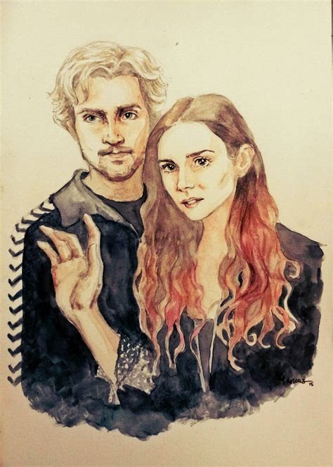The Maximoff Twins By Someonetorelyon On Deviantart