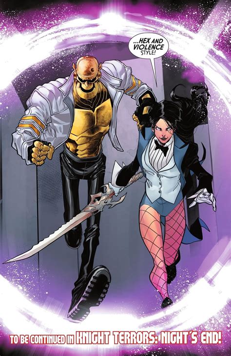 Hex And Drugs And Rocknroll Zatanna With Robot Man Or John Constantine