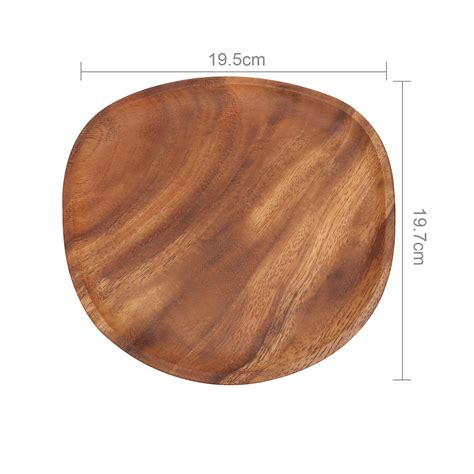 Irregular Shape Solid Natural Walnut Wood Fruit Di Vicedeal
