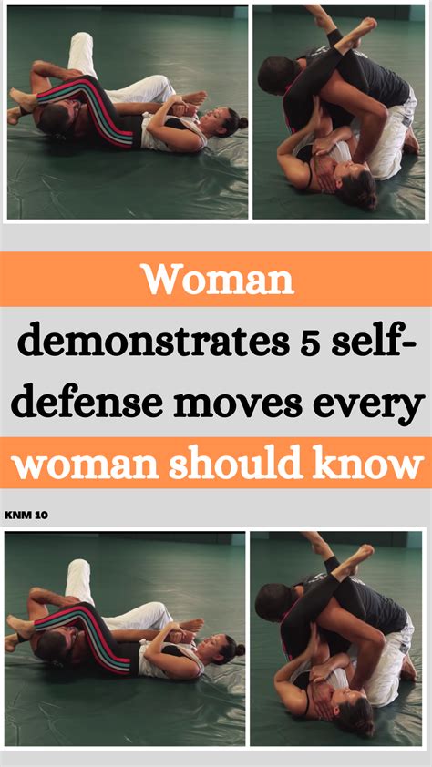 Woman Demonstrates 5 Self Defense Moves Every Woman Should Know Artofit