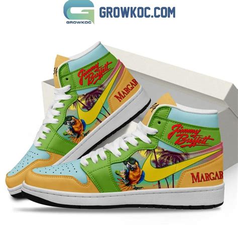 Jimmy Buffett Blame It On Buffett Air Jordan 1 Shoes Growkoc