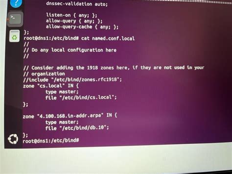 Who Has Done Recently Setup Dns Using Bind9 Ubuntu Rdns
