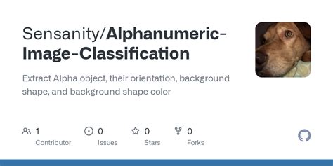 Github Sensanityalphanumeric Image Classification Extract Alpha Object Their Orientation