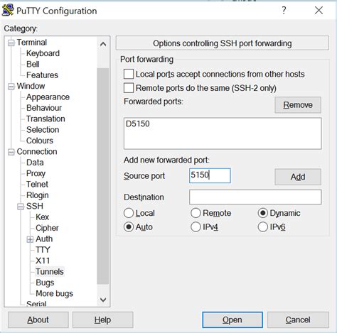 Ssh Proxy With Putty That Reconnects Automatically Samer Afach