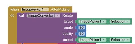 Check If Image Needs To Be Rotated Mit App Inventor Help Mit App