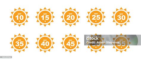 태양 Uv 블록 기호와 Spf 보호 아이콘세트 10에 대한 스톡 벡터 아트 및 기타 이미지 10 개체 그룹 계절 Istock