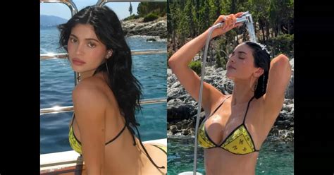 Кайли Дженнер опубликовала фото с отдыха в Греции