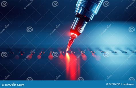 Precision Dispensing System Stock Image 367818781