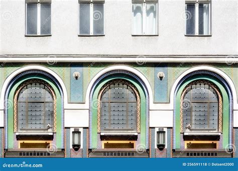Three Arched Windows Stock Photo Image Of Lantern Decoration 256591118