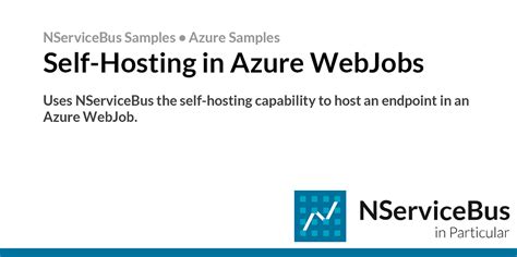 Azure Webjobs Sdk Vs Ihostedservice Discussion Particular Software