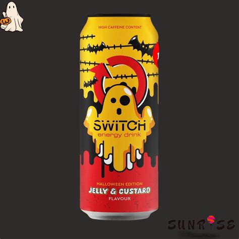Switch Energy Drink 500ml Halloween Edition Sunrise Sweet Market