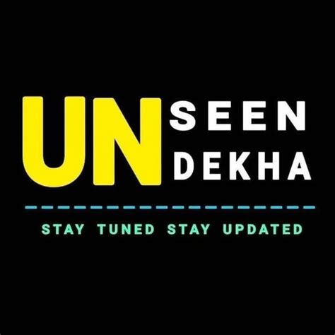 Unseen Undekha Official Unseenundekha • Threads Say More
