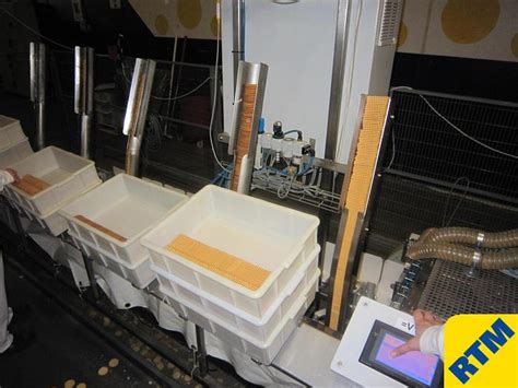 Used Assorted Biscuit Cracker Packing Line For Sale At Raymond Tr