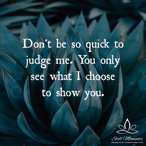 Dont Be So Quick To Judge Still Moments