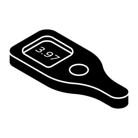 Sugar Test Machine Icon Solid Design Of Glucometer 19940191 Vector Art