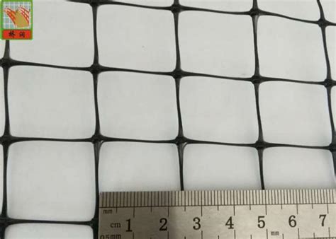 Lightweight Polypropylene Insulation Support Netting Black Color Fireproof