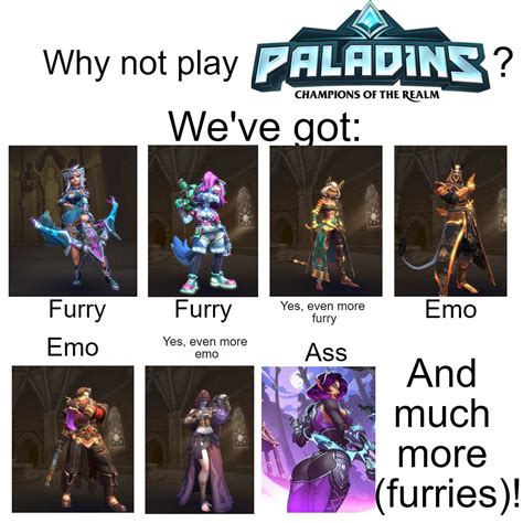 Haha Furry Paladins
