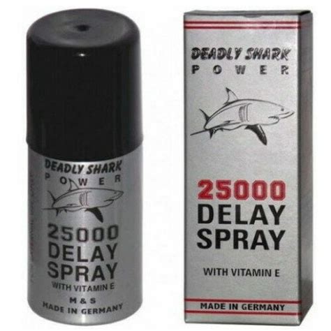 Deadly Shark Silver Delay Spray For Men Delay Spray Pakistan