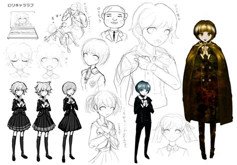 Kotoko Utsugisprite Gallery Danganronpa Concept Art Concept Art