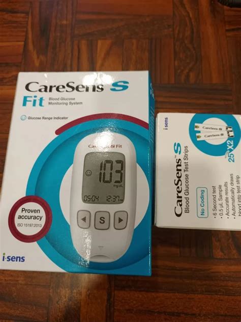 Caresens S Glucometer With 60 Test Strips At ₹ 500piece Caresens
