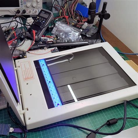 Old Scanner Finds New Life In Diy Pcb Fab Hackaday
