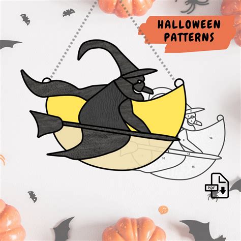 Halloween Stained Glass Patterns Ozglassart Patterns