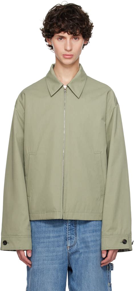 Bottega Veneta Khaki Light Jacket Ssense