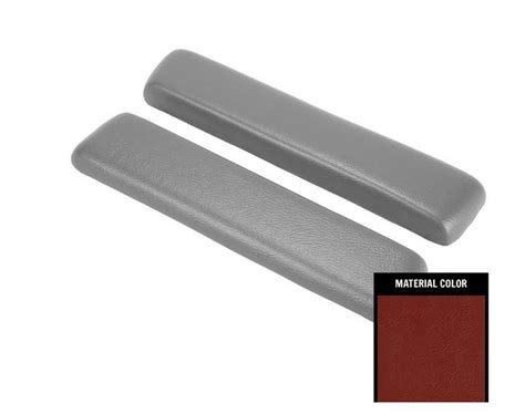 Front Arm Rest Pads Red Luttys Chevy Warehouse Luttys Chevy