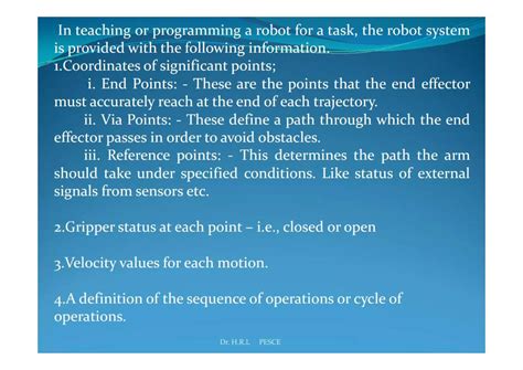 Industrial Robotics Robot Programming Ppt