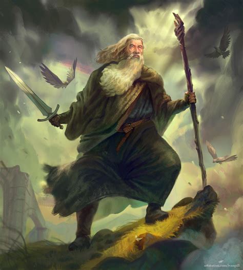 Gandalf The Grey By Ivan Pushkov Scrolller
