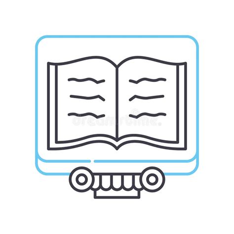 Response Selection Line Icon Outline Symbol Vector Illustration Concept Sign Stock Vector