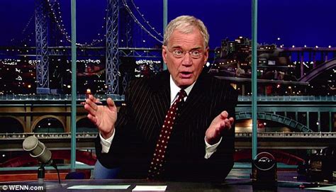 David Letterman Had Depression After Blackmail Scandal Daily Mail Online