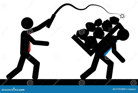 Slavery Stock Vector Image 41757830