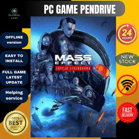 Pc Game Mass Effect 1 2 3 Legendary Edition Offline Pendrive 64